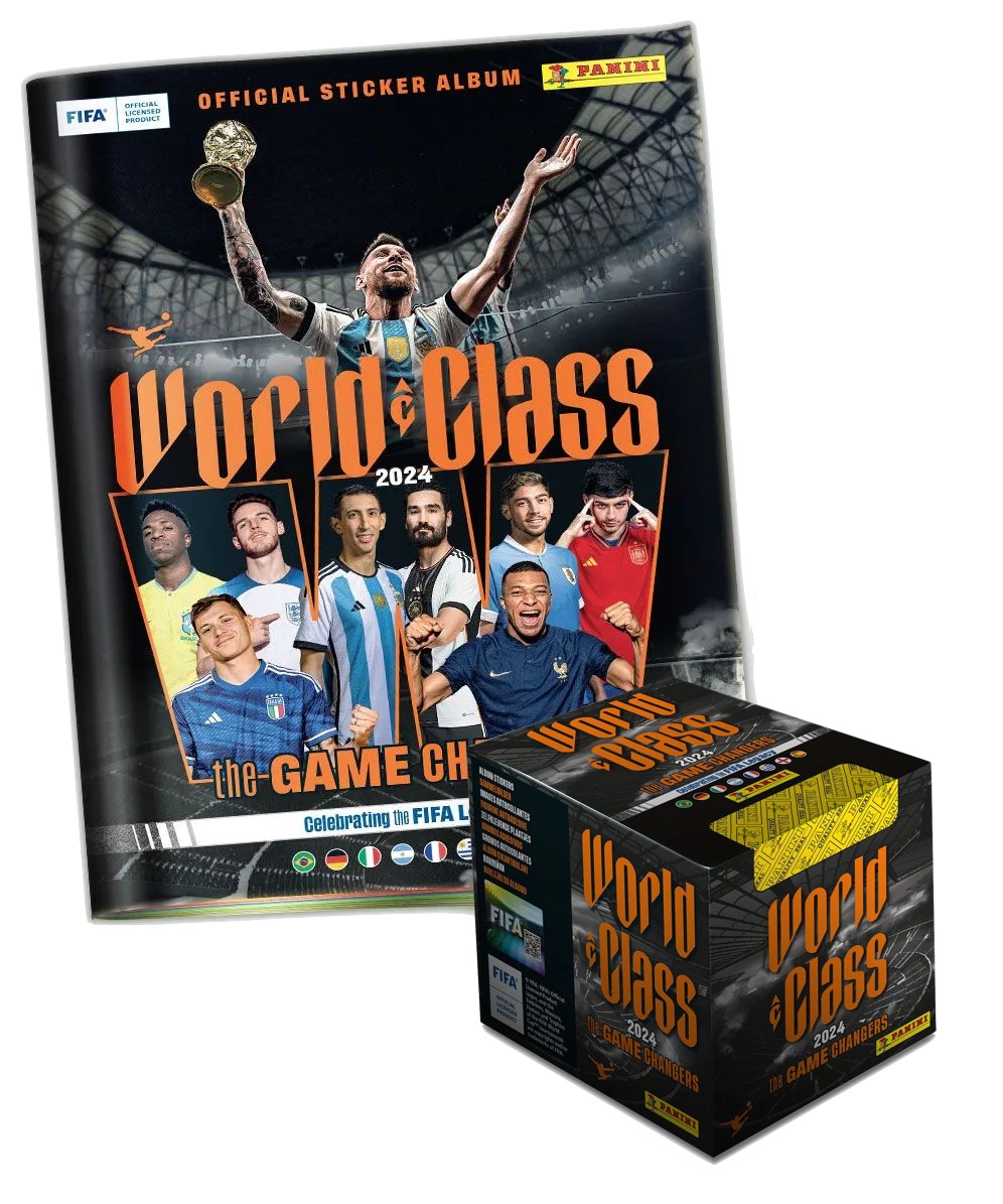 World Class 2024 Box & Album – Panini Stickers in Malta